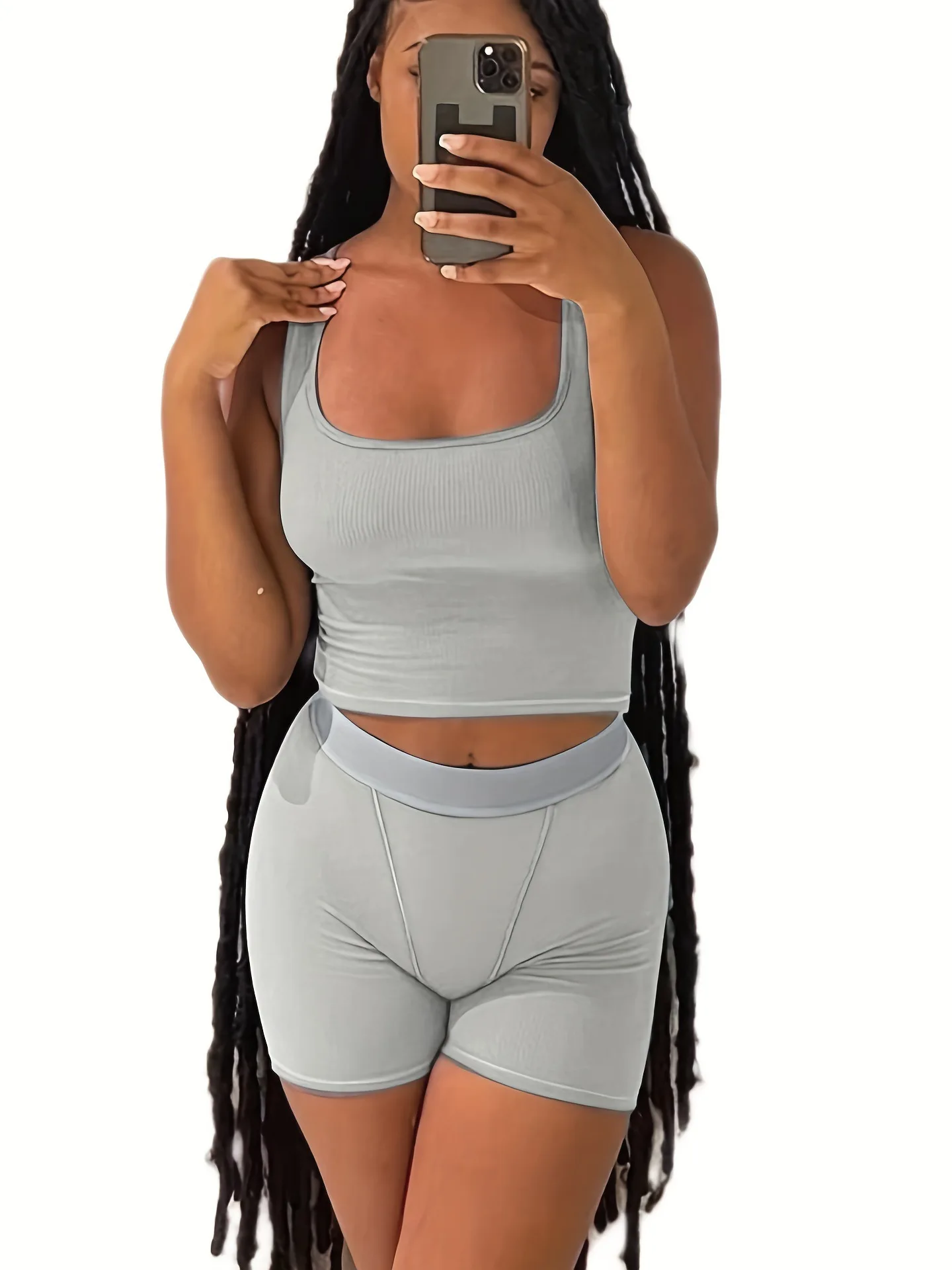 Modern American Style Skims Dupe Lounge Wear Two Piece Set Women Clothing - Buy Skims Lounge ...