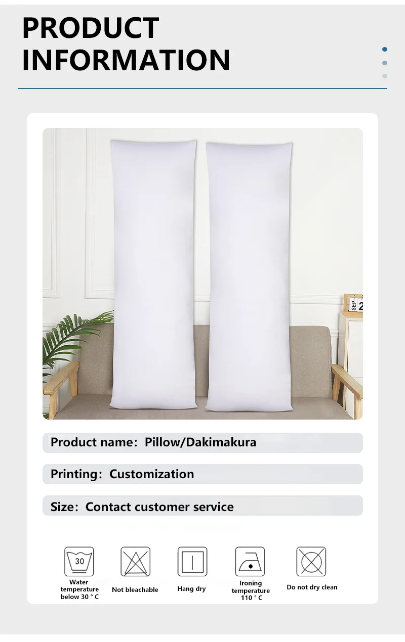 Dakimakura Custom Double Side Printed Sexy Anime Boy Body Inner Soft ...