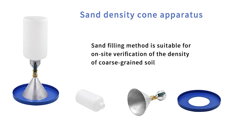 Field Density Sand Cone Density Apparatus for Soil Density Test ...