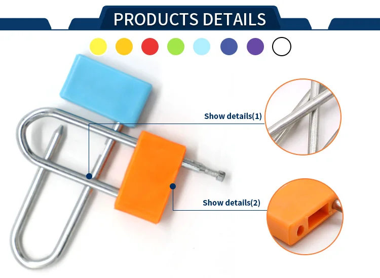 Cheap Plastic Lock - High Quality JCPL201 Padlock Sample