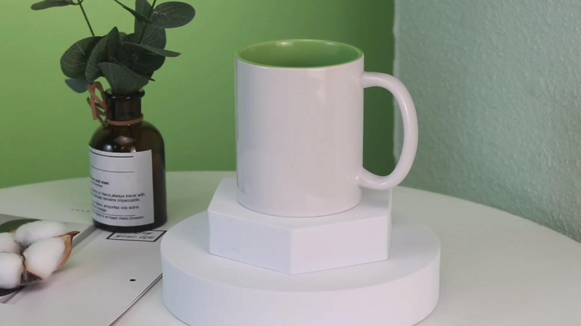 11oz Top Grade Sublimation Coating Porcelain Mug Colorful Custom Heat ...