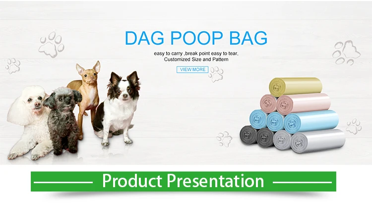 Biodegradable Eco Friendly Compostable Pla Pet Dog Poop Waste Bag For ...