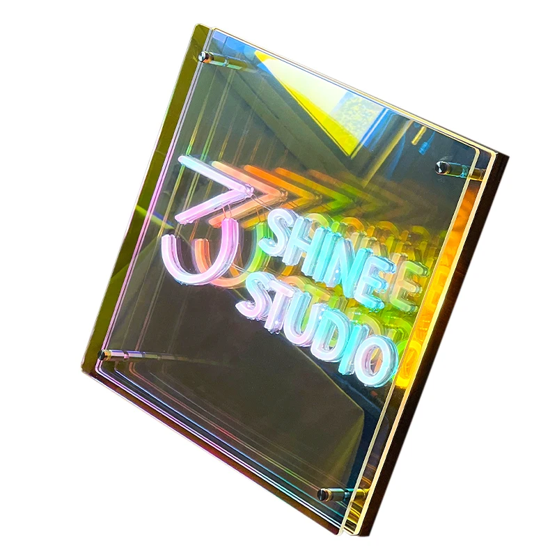 Millennium Mirror Abyss Mirror Light Box Customized Colorful Acrylic ...