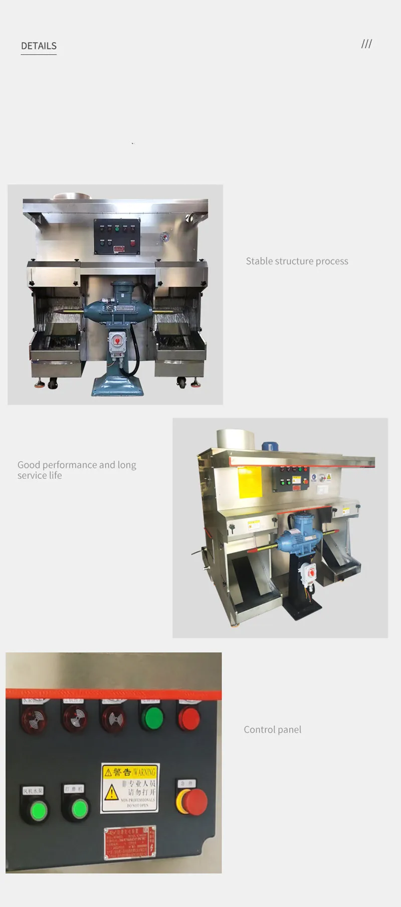 Manual Metal Polishing Buffing Machine For Irregular Metal Parts - Buy ...