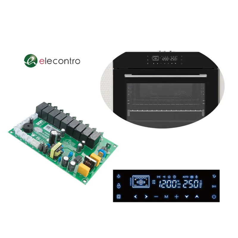PCB Designed LCD Oven Controller Board for Stove Oven Electric PCBA ...