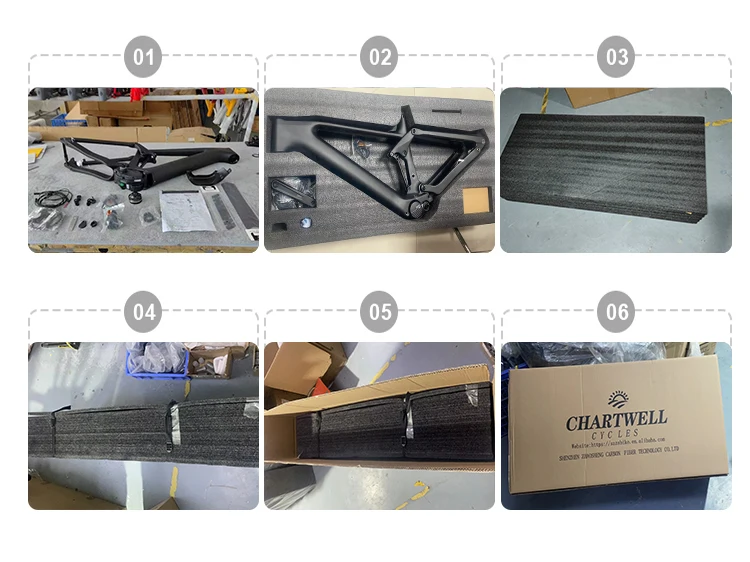 Full E-bike 29er Carbon Fibre Suspension Disc Brake Electric Power ...