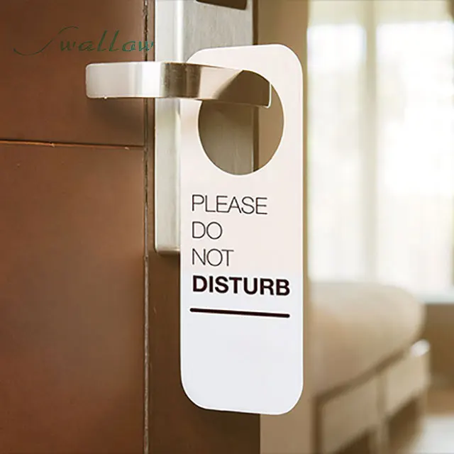 Do Not Disturb Door Signs - Customizable Hotel Solutions