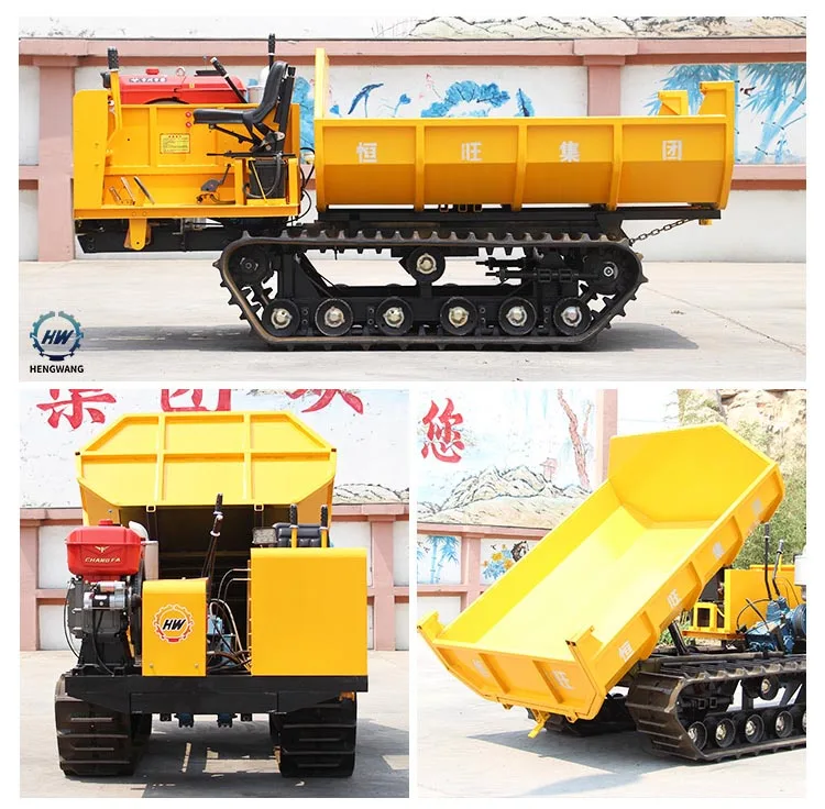 Mini Rubber Track Carrier - Efficient Dumper Transporter