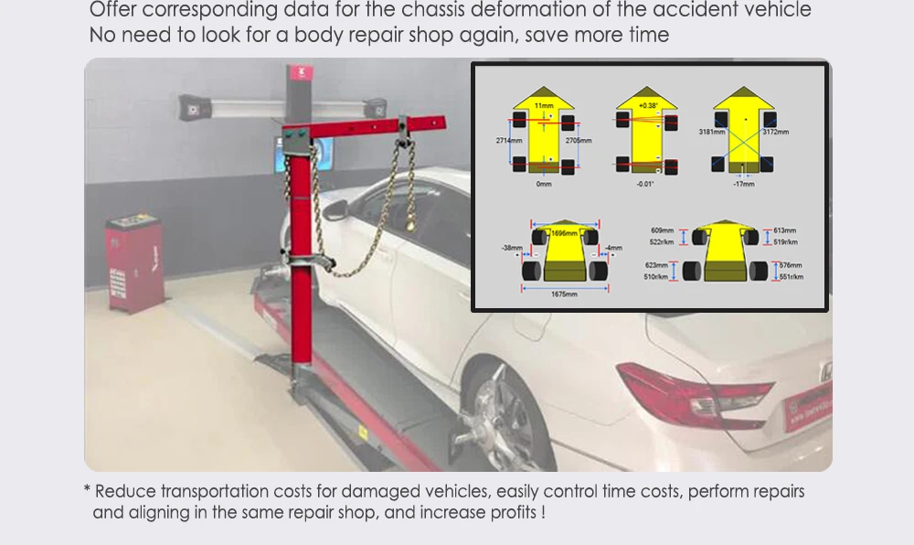 Cost Effective 3d Alignment Wheel Alignment Machine Touchless Wheel ...