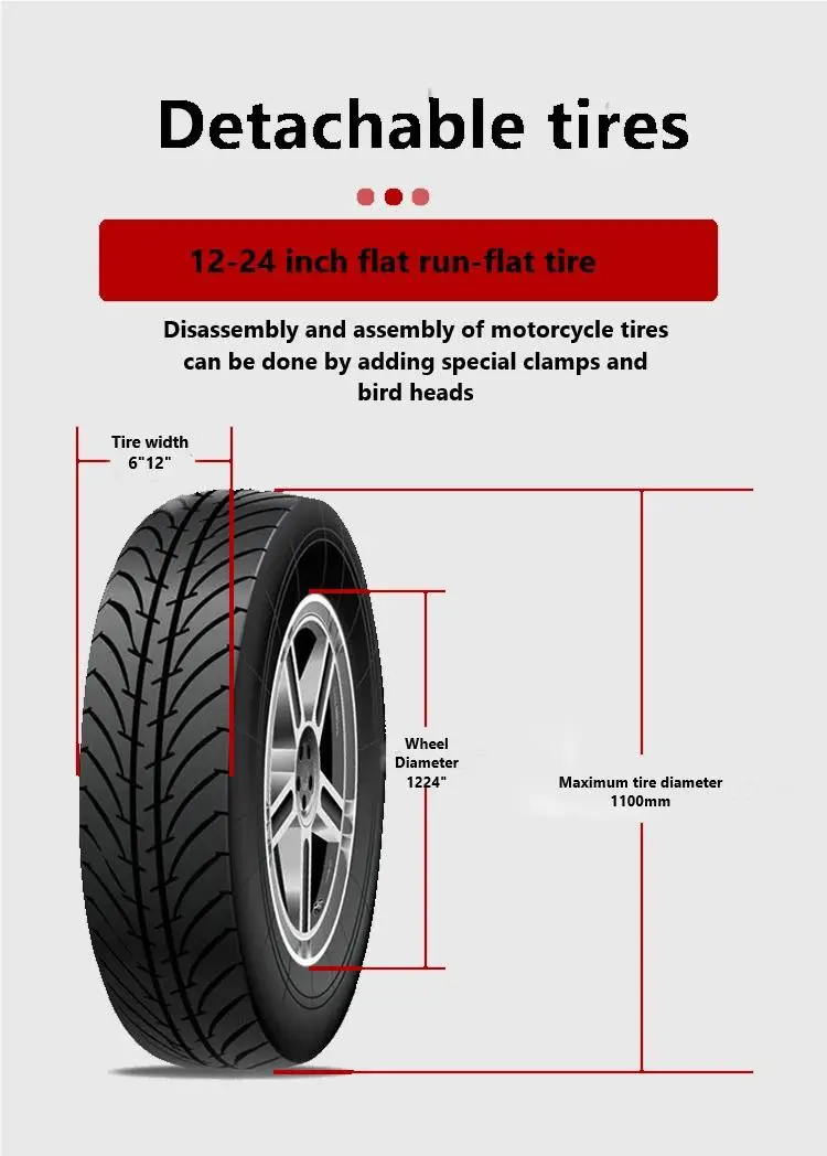 Auto 2024 New Design Tire Changer Machine Tyre Changing Machine Maquina ...