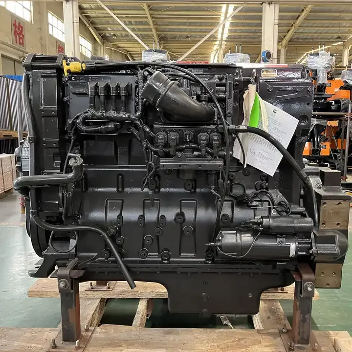 Cummins QSX15 6 Cylinder Motor Excavator Engine Assembly Machinery ...