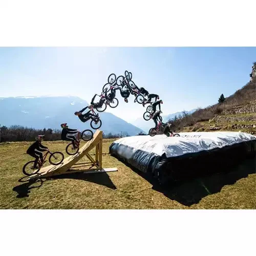 Extreme Sports Big Size Fmx Bmx Mountain Bike Airbag Slope Landing Ramp ...