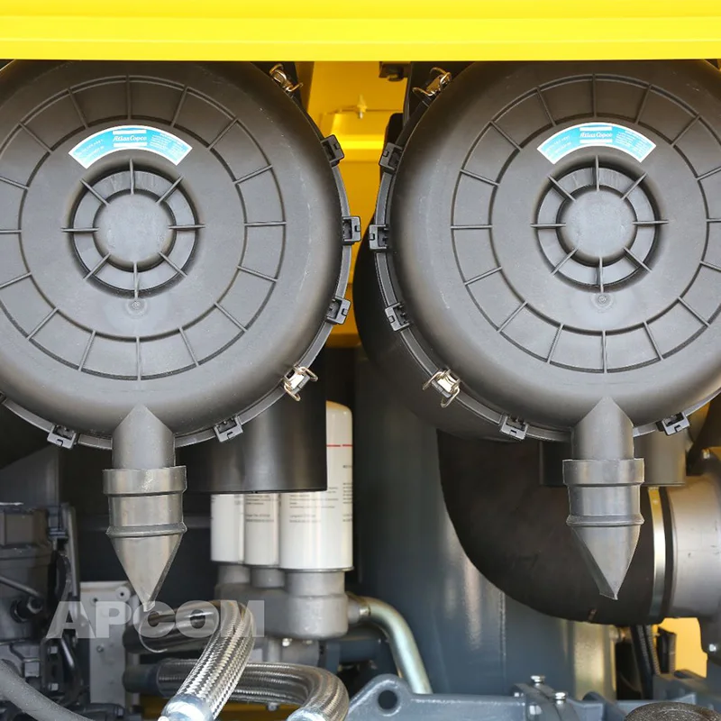Atlas Copco XAVS600 Diesel Portable Compressor 14bar 200psi 649CFM ...