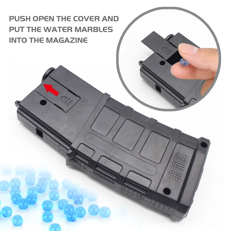 Toy Gel Water Ball Orbi Gun Bullet Blaster Kids Play Splatter Ball Gun ...