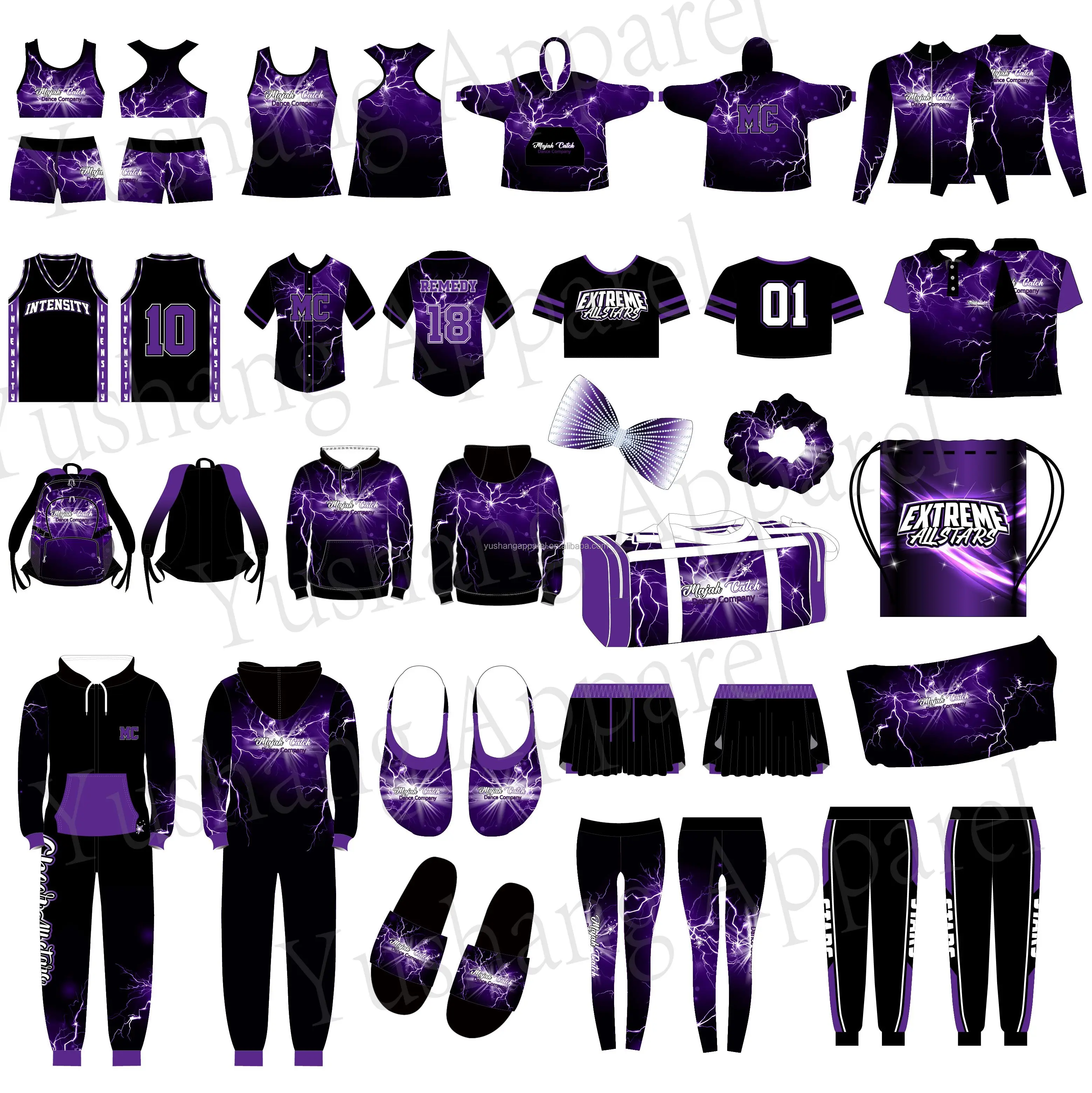 Custom Cheer Practice Wear - World Competition Quality