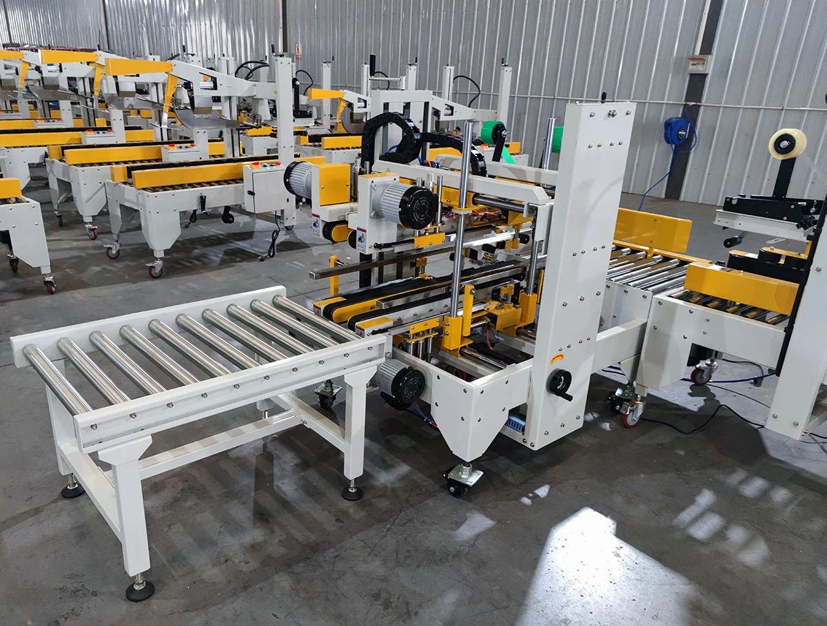 Fully Automatic Carton Box Packing Machine by YUPACK