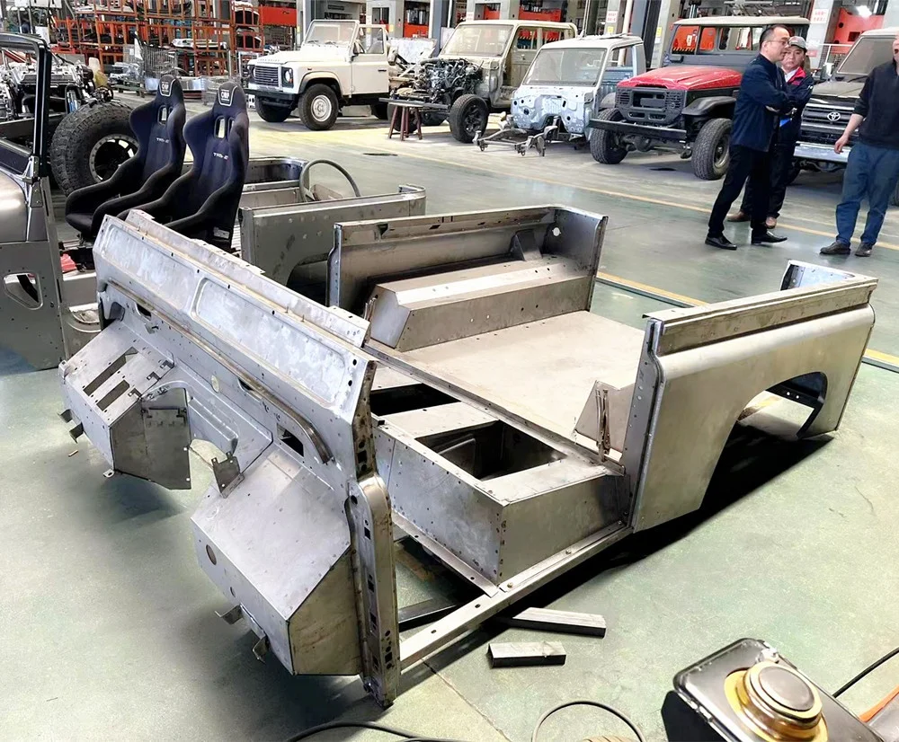 High Quality Car Body Shell Cab For Land Rover Defender 110 Crew Double ...