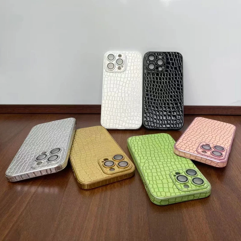 15 Pro Max Cool Crocodile Snake Skin Pattern Phone Case For Iphone 14 ...