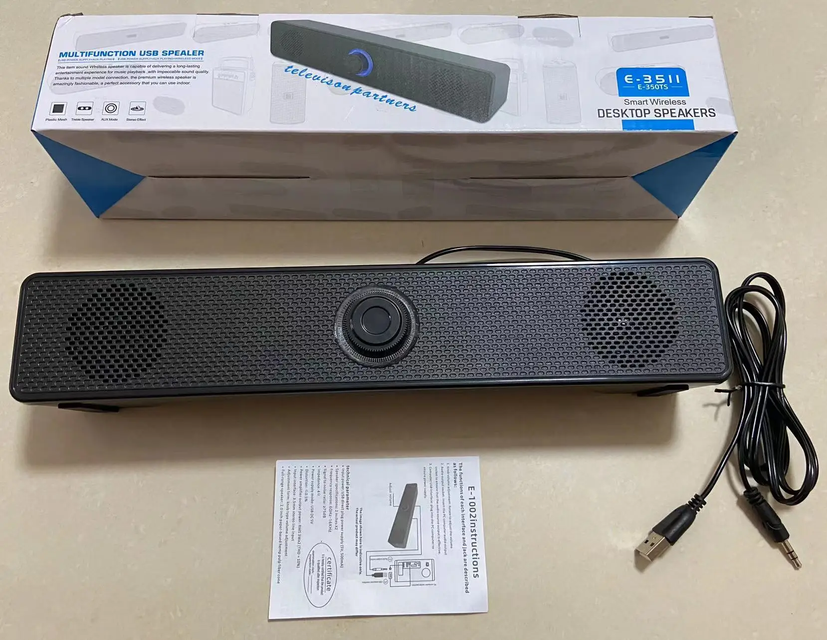 4D Surround Soundbar - Enhance Your Home Theater Experience