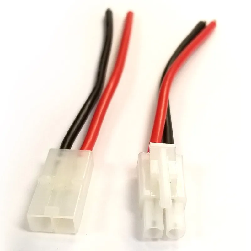 Hot Sale Big Tamiya Connector Male And Female With 16AWG Silicone Wire ...