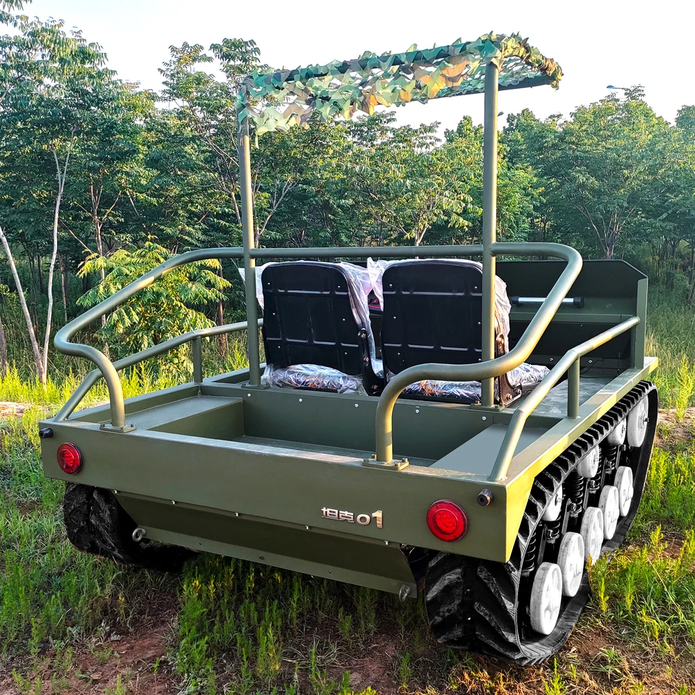 Outdoor Playground AVT-T01 Kid-Friendly Rides Tank Gocart