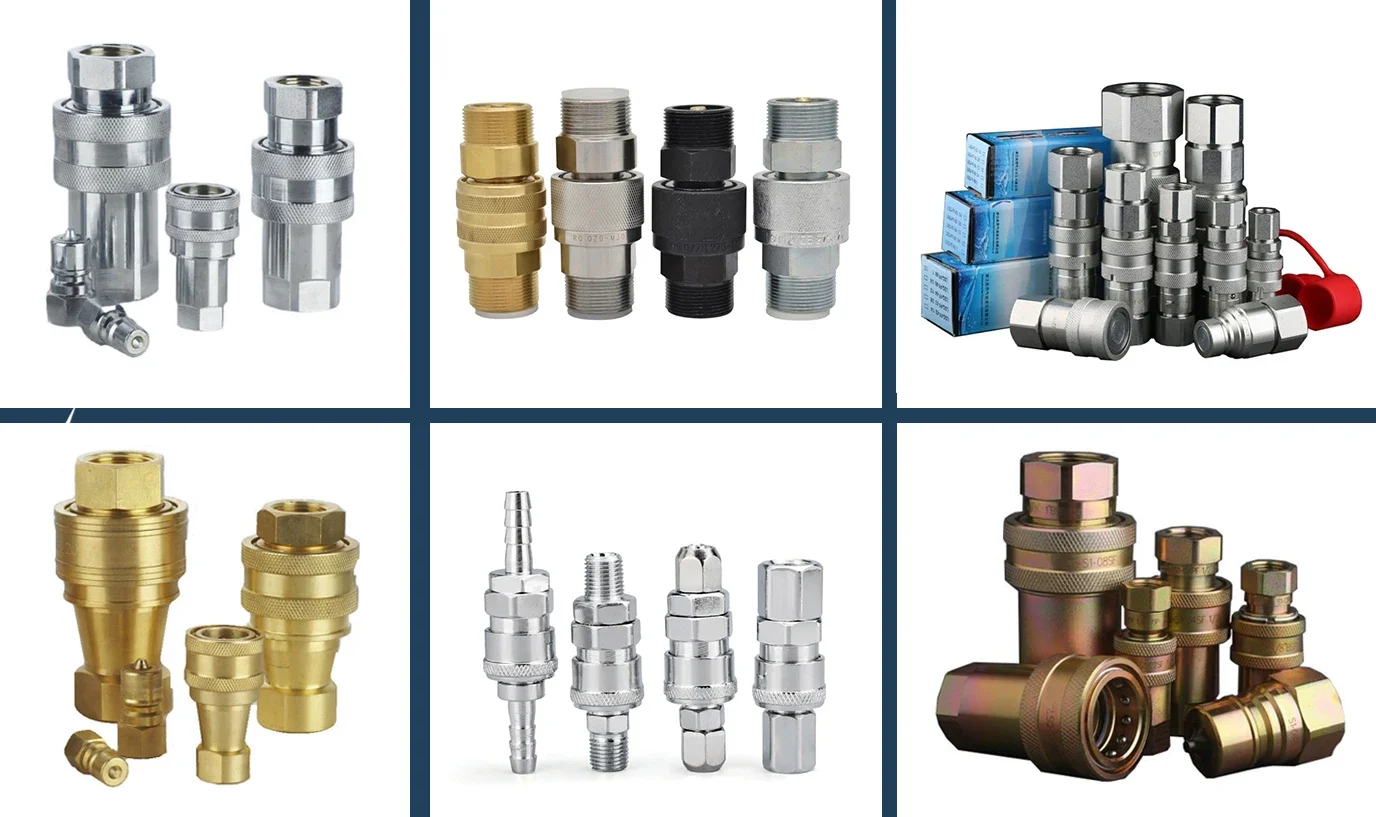 KZF Hydraulic Quick Hose Coupling Joint Stainless Steel 304 High ...