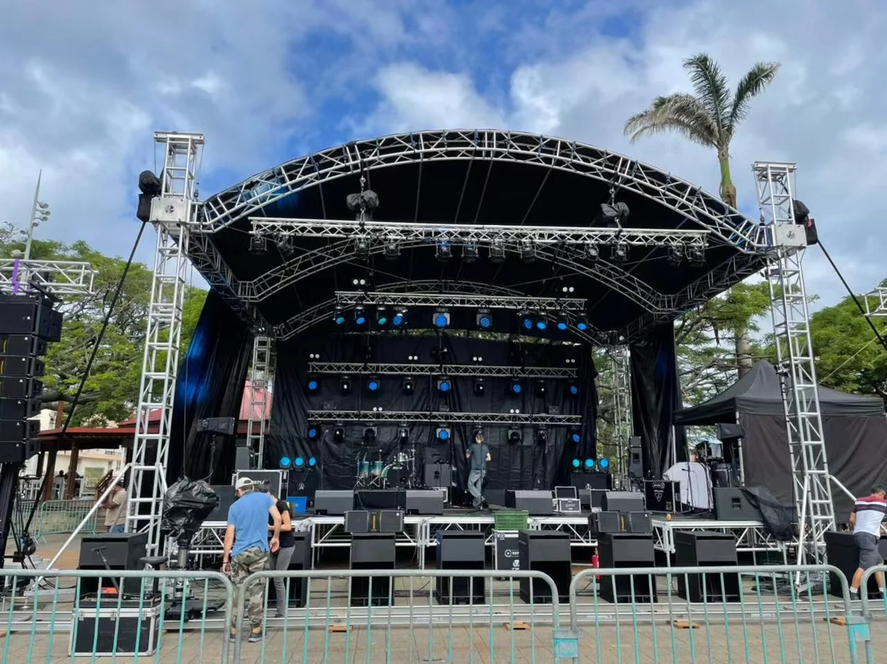 Outdoor Concert Stage Truss Display Concert Stage - Buy Truss Display ...