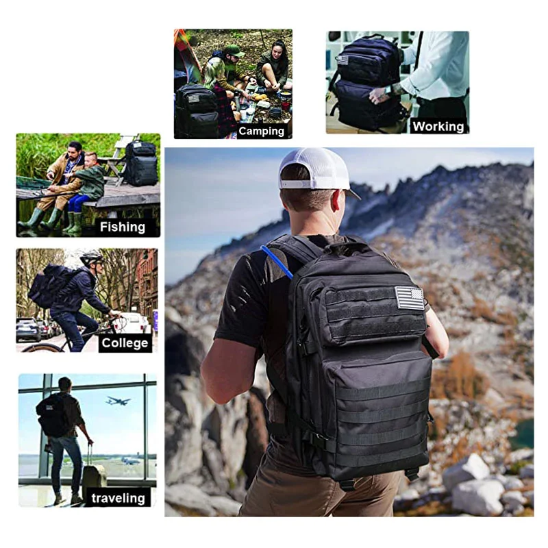 Customized Hiking & Tactical Backpacks - Durable & Waterproof