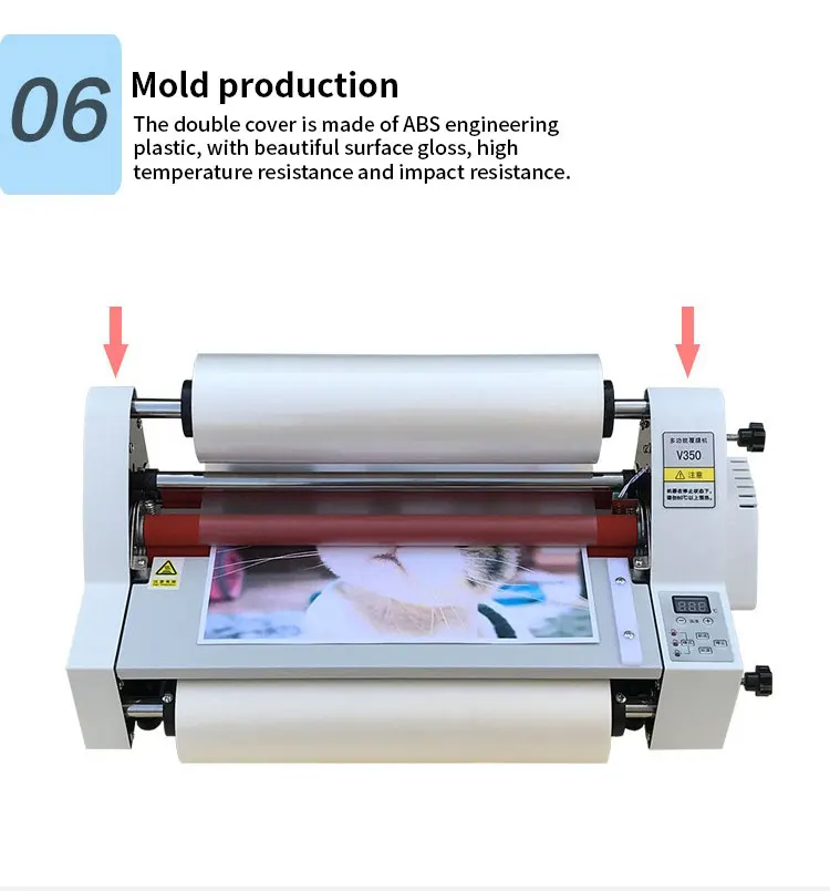 Dual-purpose Large A3 Automatic V350 Hot and Cold Laminating Machine
