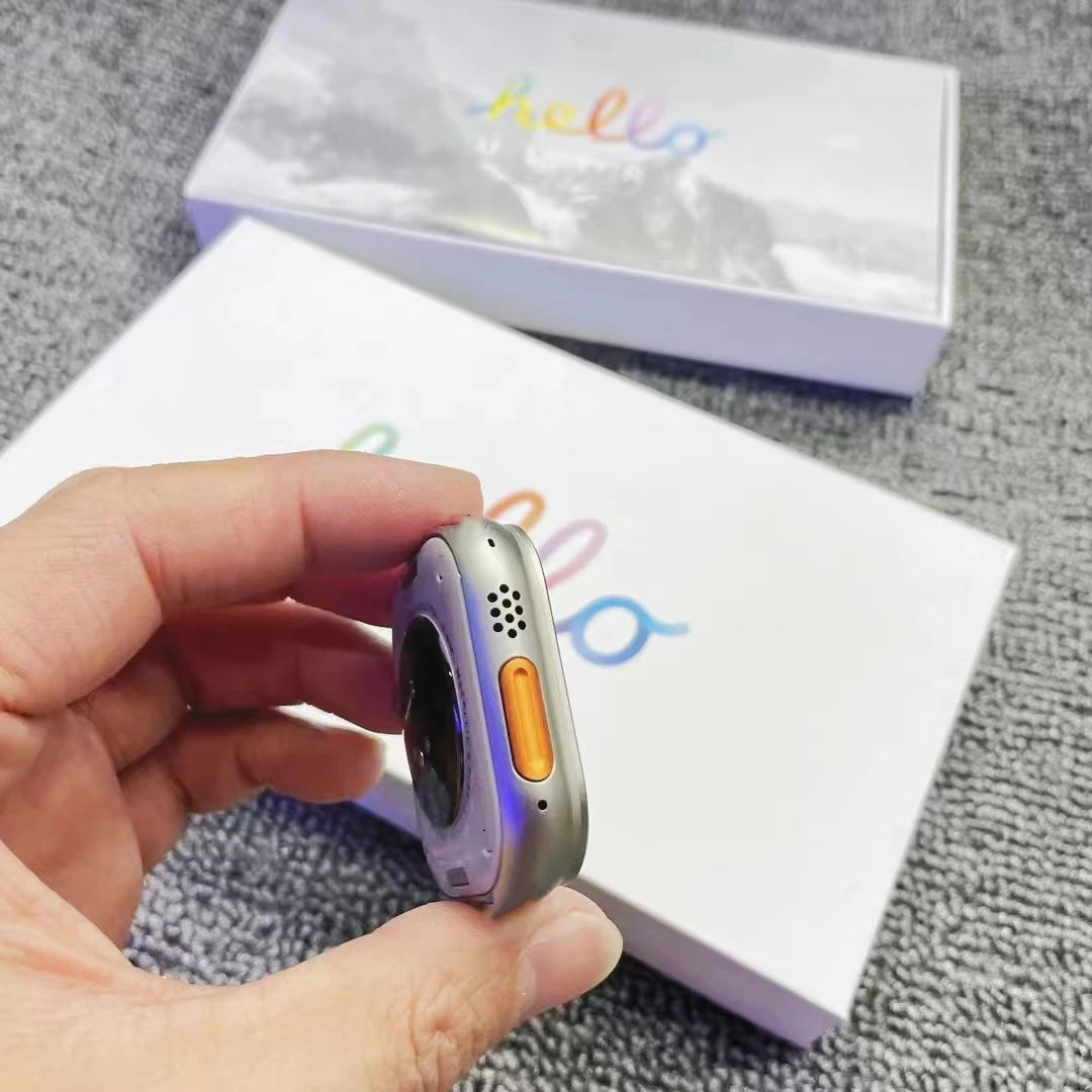 Amoled Series 8 Hello Watch 3 Smartwatch 2.04" Screen Wireless Charger ...