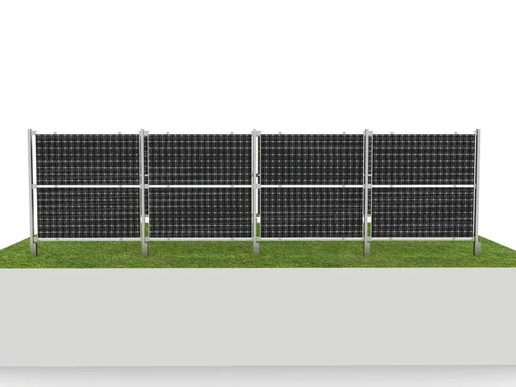 Sunlink Vertical Stand Ground Mount Solar Racking Fence Efficient Solar ...