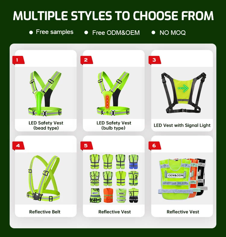 Lightway Safety Vest - LED Reflective Gear for Night Walkers