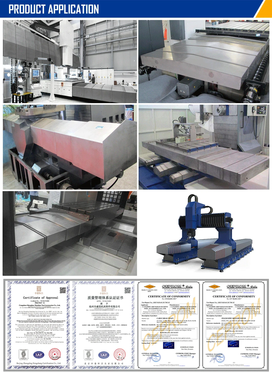 Carbon Steel/ss304 Steel Telescopic Accordion Protective Slide Way ...