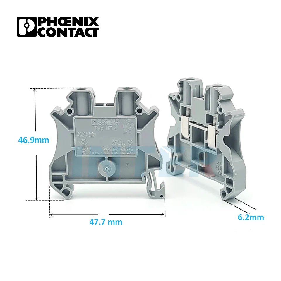 UT-4 Terminal Block - Reliable Phoenix Contact Solutions