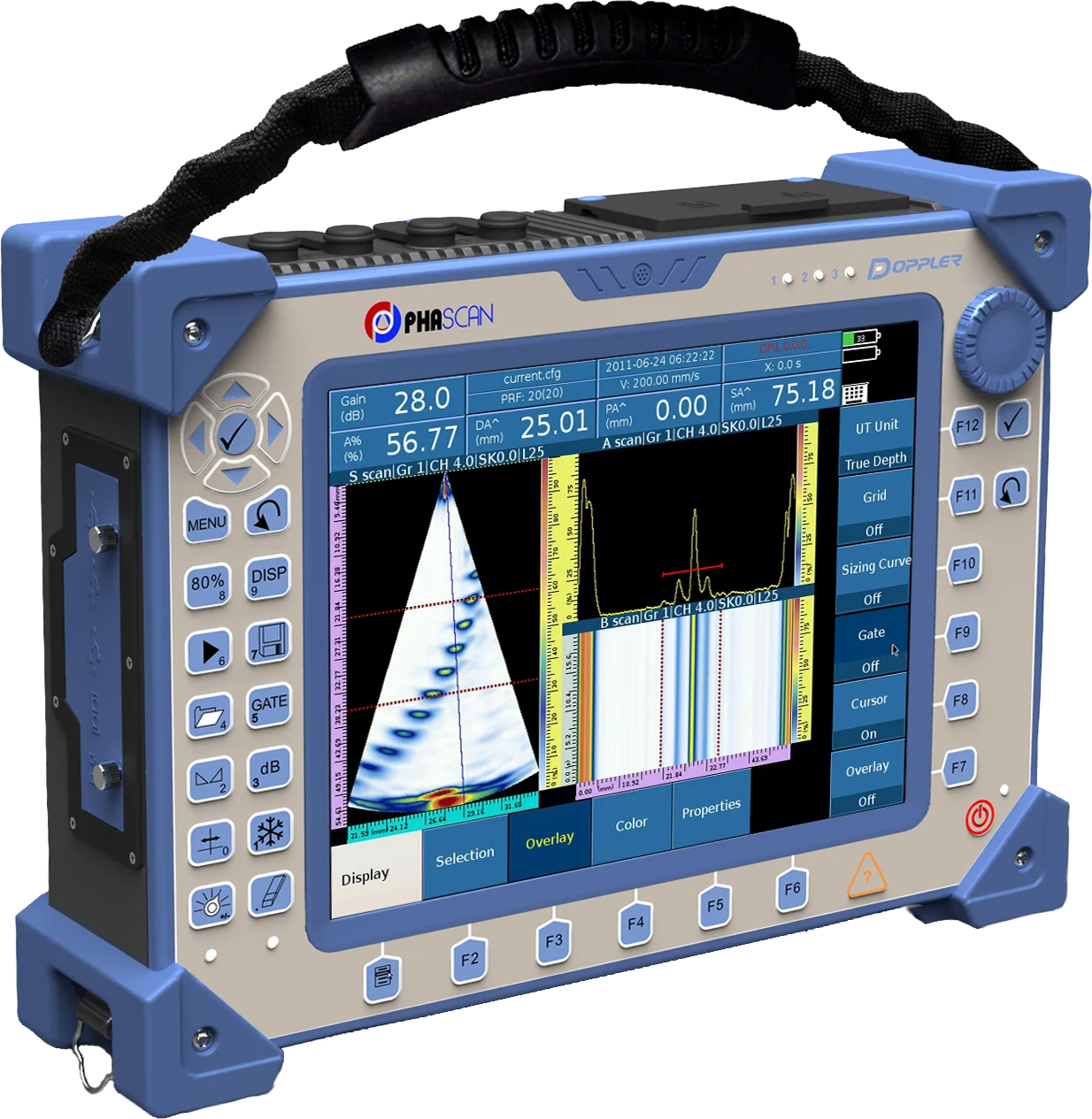 Hot Sell Doppler Phascan Portable Phased Array Flaw Detector Ndt ...