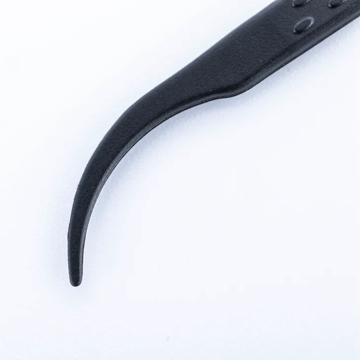 Bamboo Charcoal Long Bent Hook Floss Pick Plastic Toothpick. - Buy ...