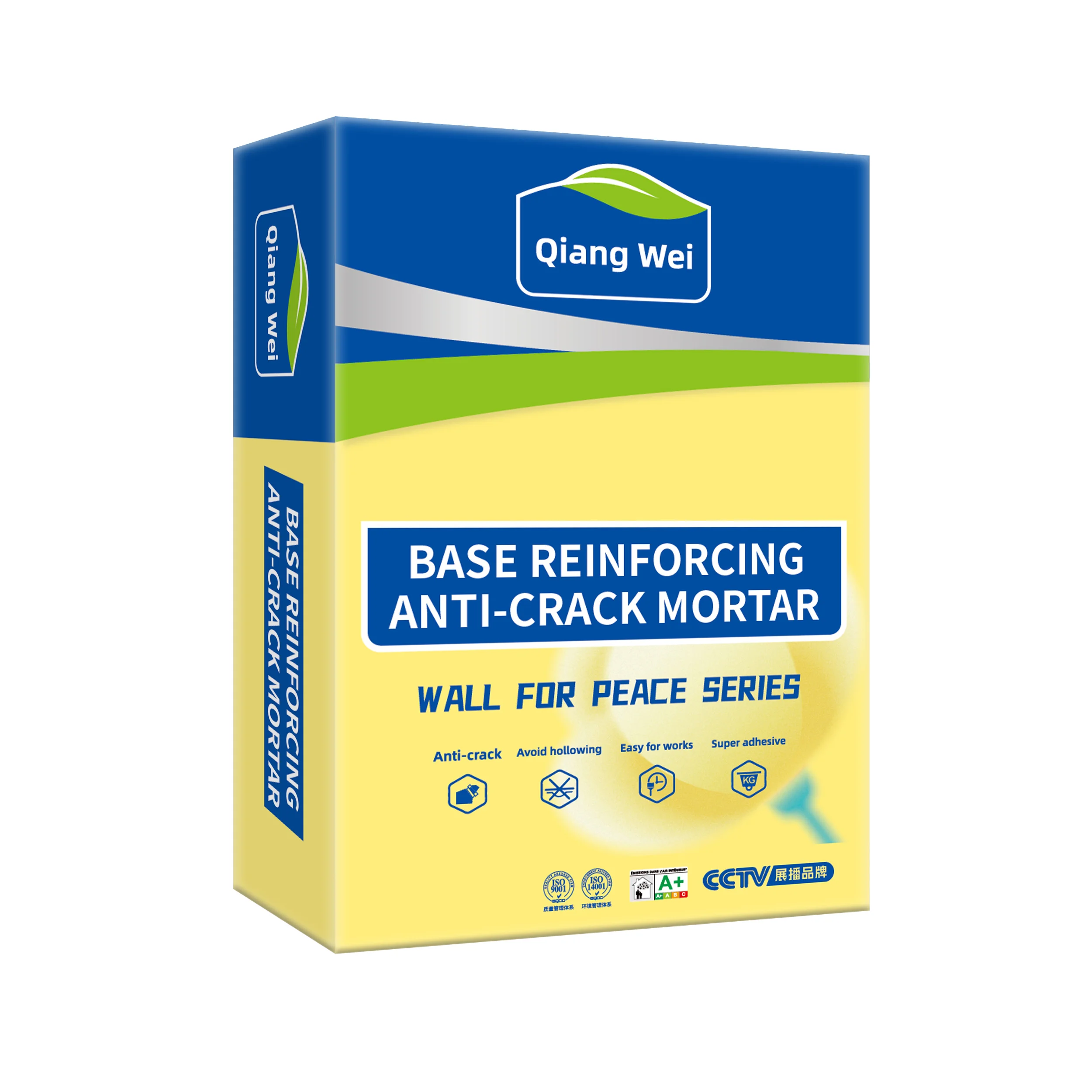 QIANG WEI Crack Resistant Mortar High Strength (17.5kg) Low Shrinkage ...