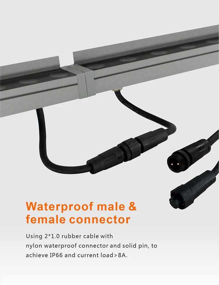 0-10v Dali Control 3000k Exterior Led Wall Washer 18w Ip66 Waterproof ...