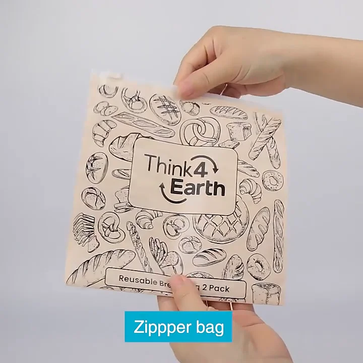 Custom Tuv Home Compostable Biodegradable Eco Friendly Zipper Bag With ...