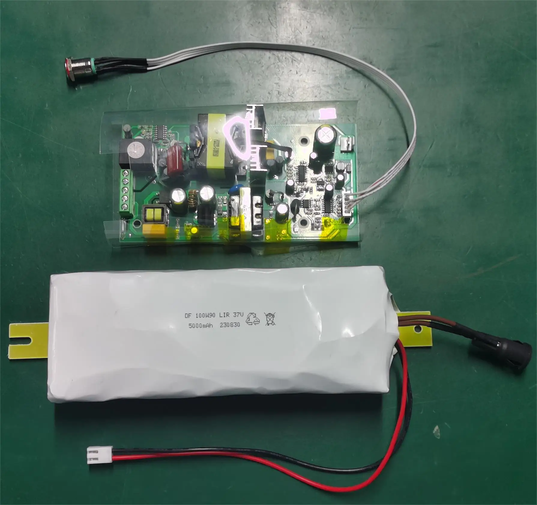 DF518H150 Full Power Conversion Kit - 150W Emergency Battery