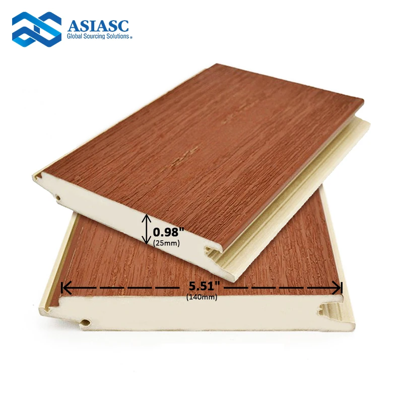 Modern Outdoor PVC Decking - Durable, Waterproof, and Stylish