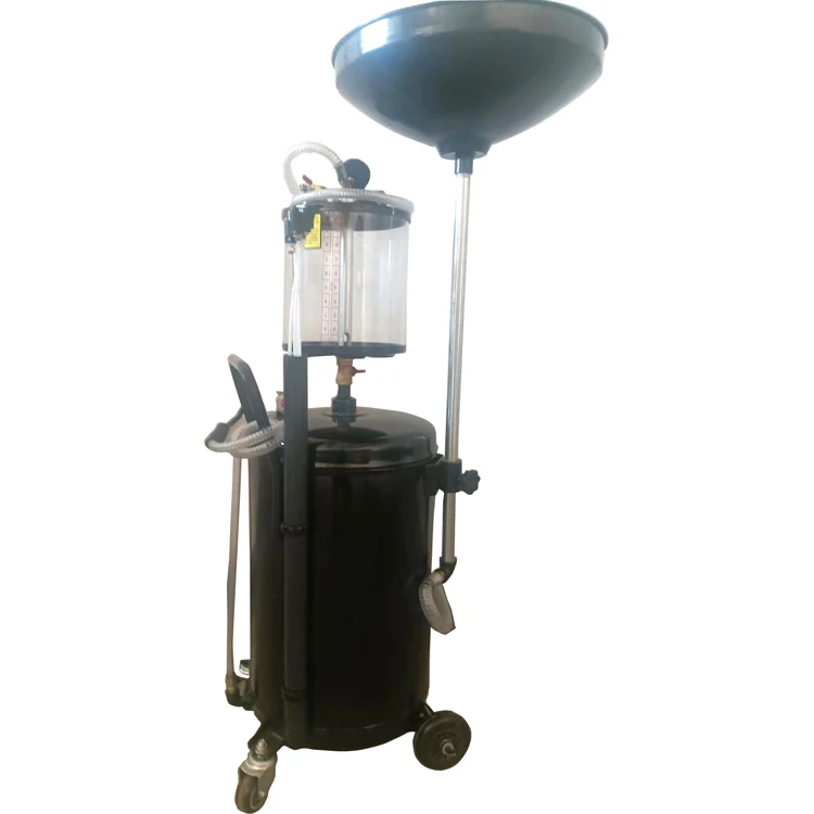 90l Pneumatic Oil Drainer With Measuring Cup Waste Oil Collecting ...