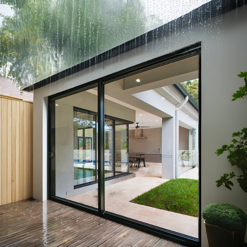 AS2047 Australian Modern Design Exterior Sliding Stacker Patio Doors ...