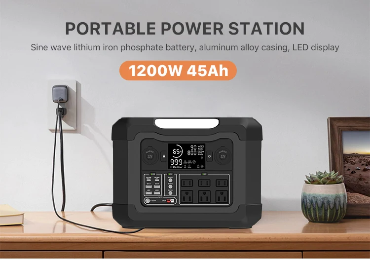 Sunway OPS1200 - Reliable 1200W Power Station Solar Generator