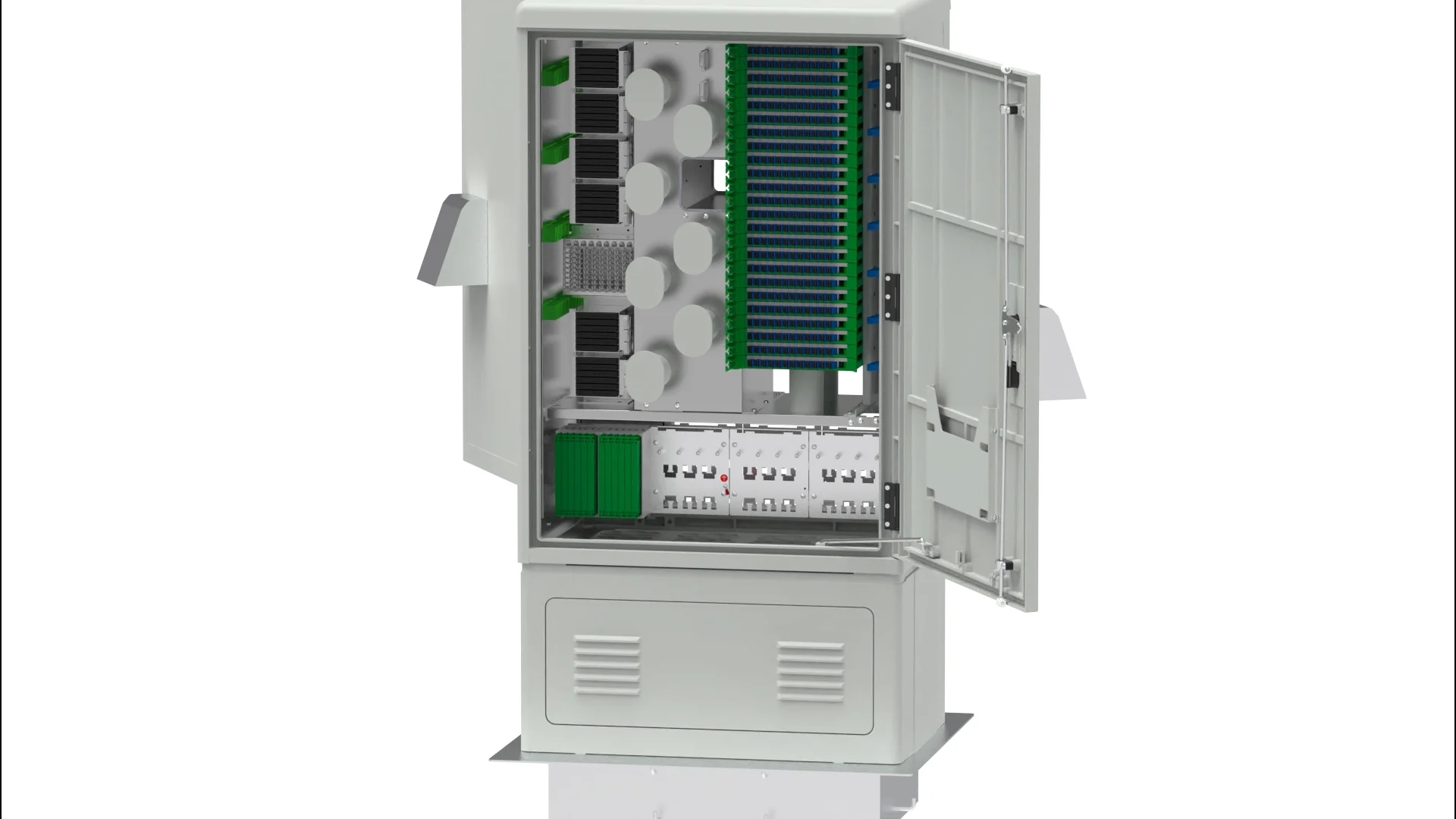 Optical Fiber Distribution Cabinets 576 Cores - Buy Ip65 Optic Corss ...