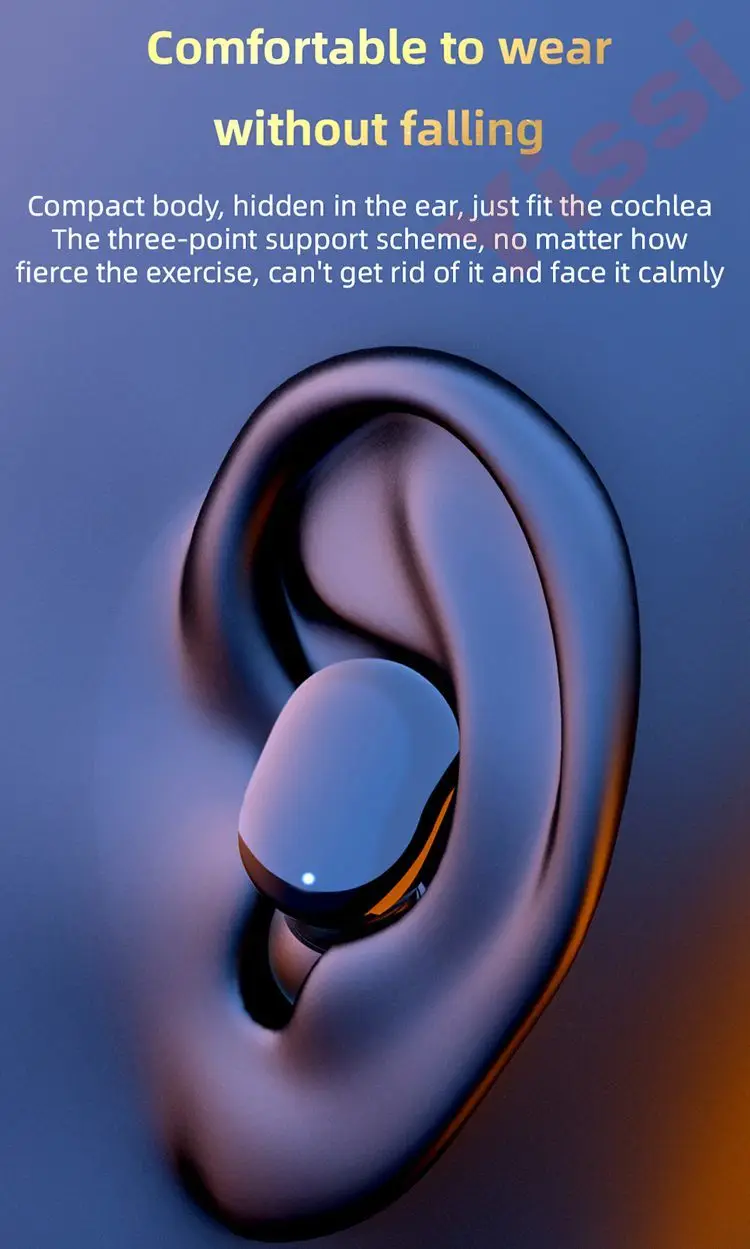 G9S Earphone with LED Light Charging Case - True Wireless