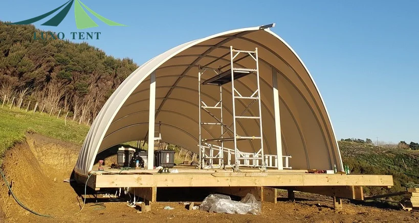 Luxury Resort Tents - Semi-Permanent Prefab Hotel Tents