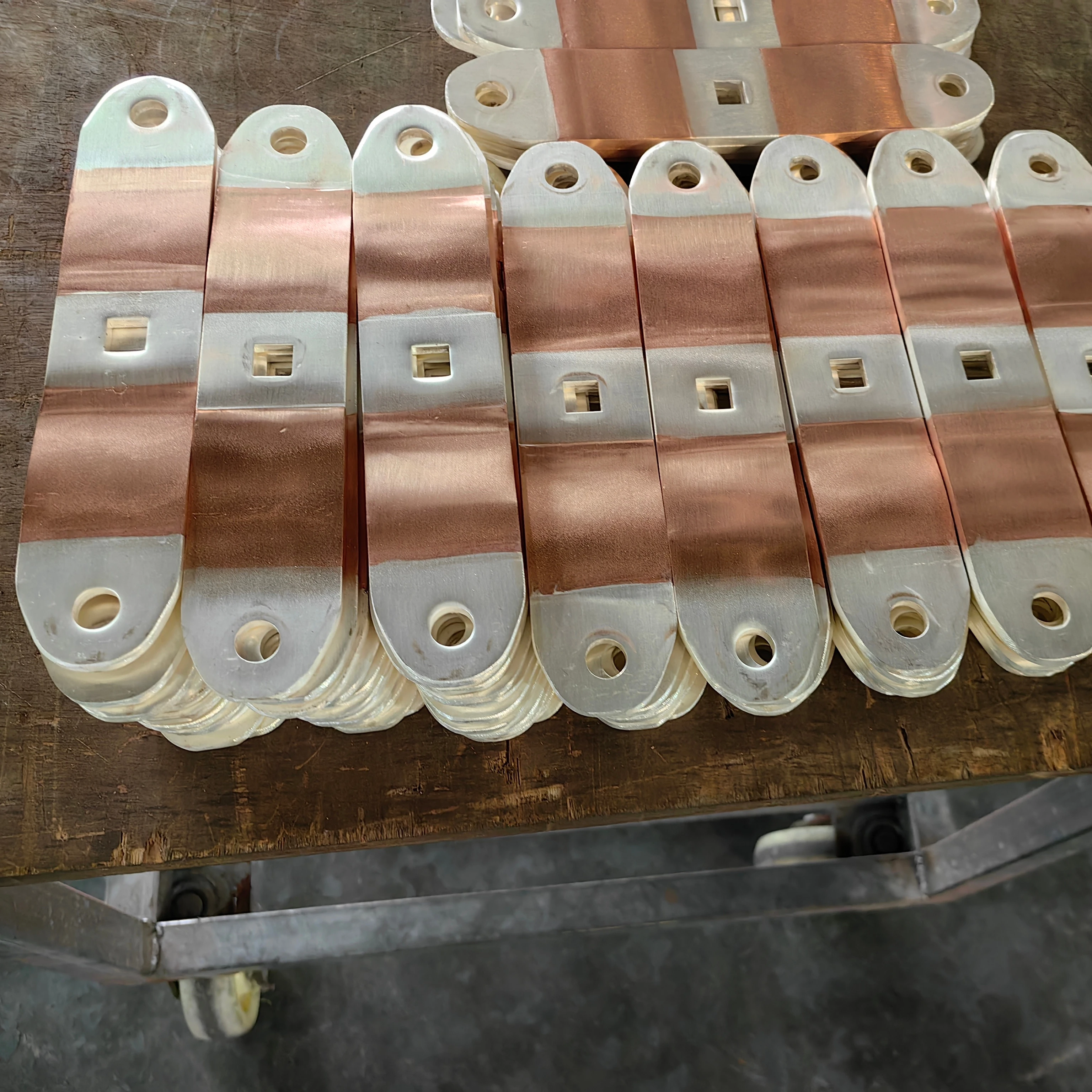 Laminated Copper Flexible Busbar Connectors With Insulation - Buy ...