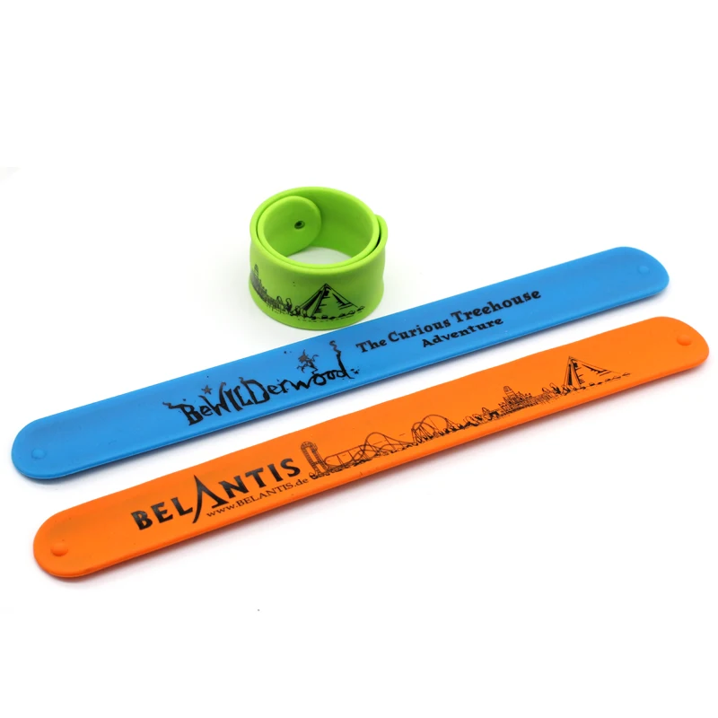 Custom Silicone Slap Bracelets - Perfect for Anniversaries