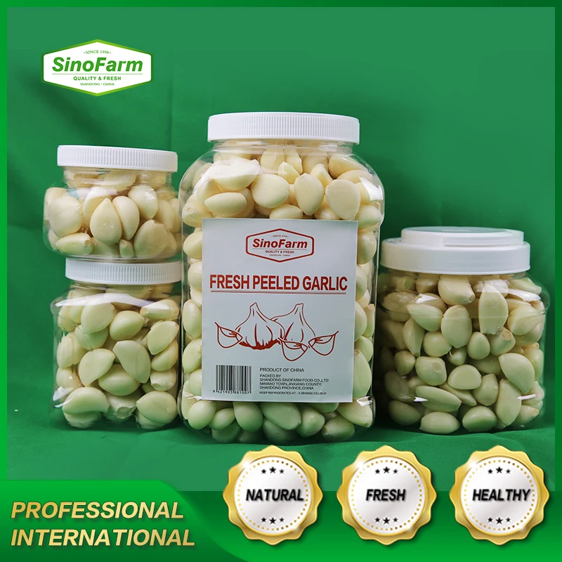 Premium Chinese Fresh Garlic Normal White Garlic Peeled Garlic Cloves ...